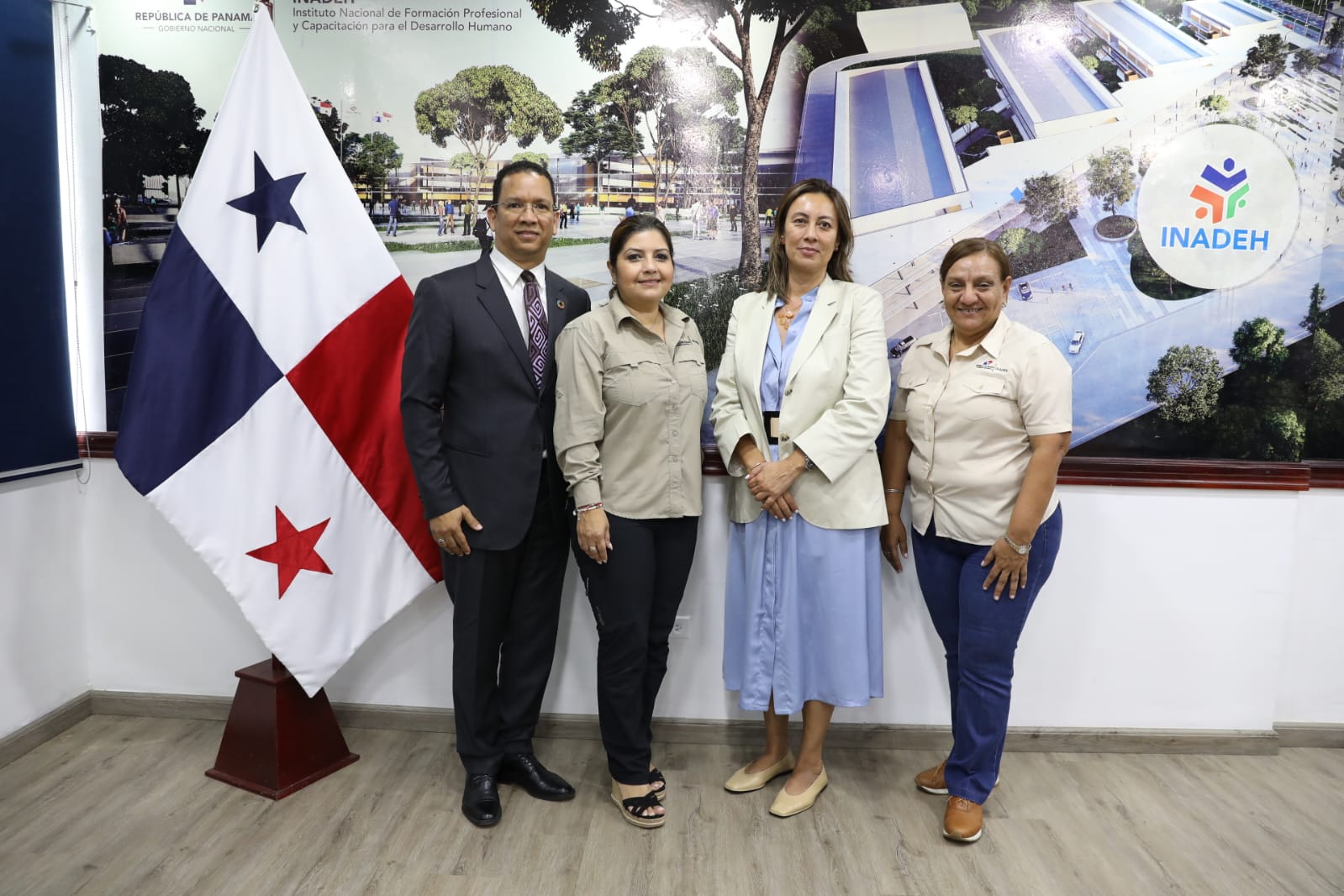 Directora general del Inadeh recibe visita de nueva directora de la Unops para Panamá, Costa ...